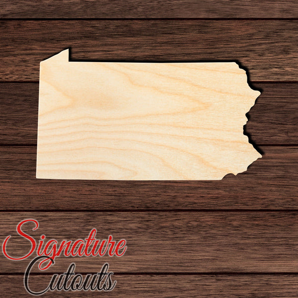 pennsylvania-state-shape-cutout-wood-shape-cutout-signature-cutouts ...