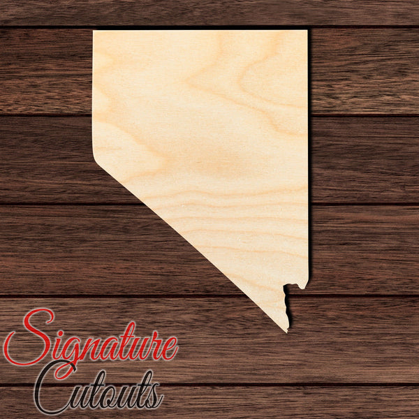 nevada-state-shape-cutout-wood-shape-cutout-signature-cutouts-847322 ...