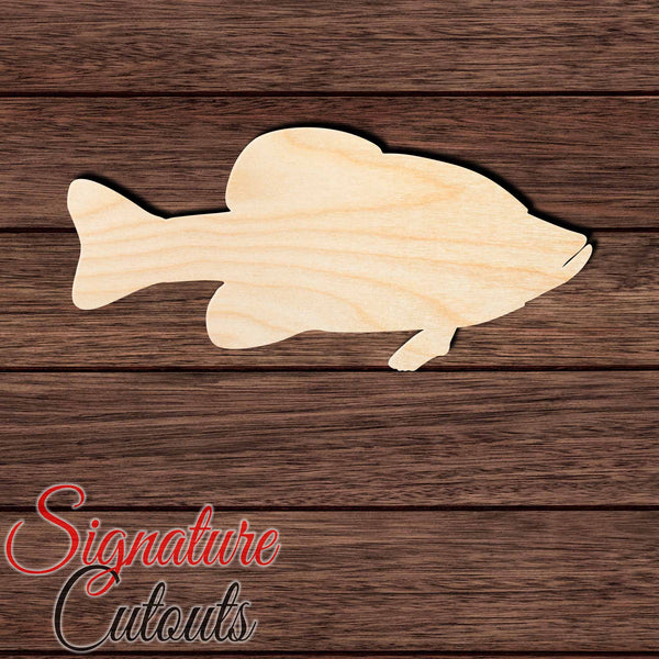 white-crappie-fish-wooden-shape-cutout-wood-signature-cutouts-107459 ...